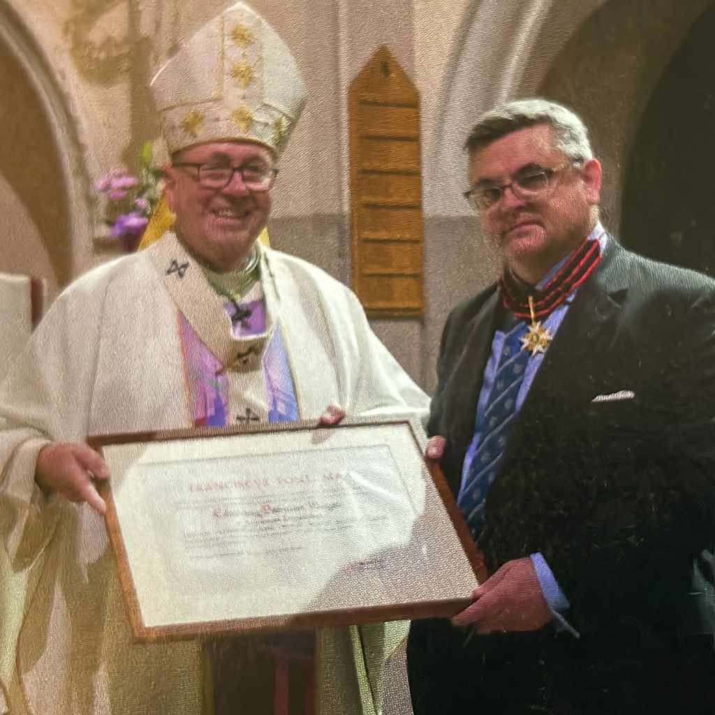 Investiture of Professor Edward Morgan KC KCSS – Association of Papal ...